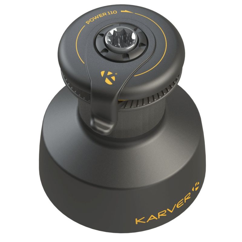 Winch Compact Self-Tailing Karver | KPW 110 | PepperSails-Shop
